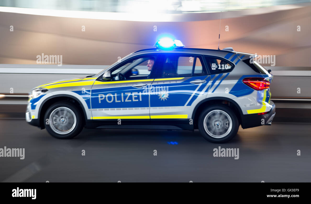 Police car munich bmw hi-res stock photography and images - Alamy