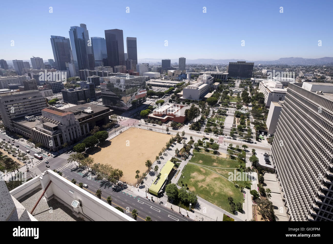 Los Angeles, California, USA. 16th Aug, 2016. New Federal Courthouse at ...