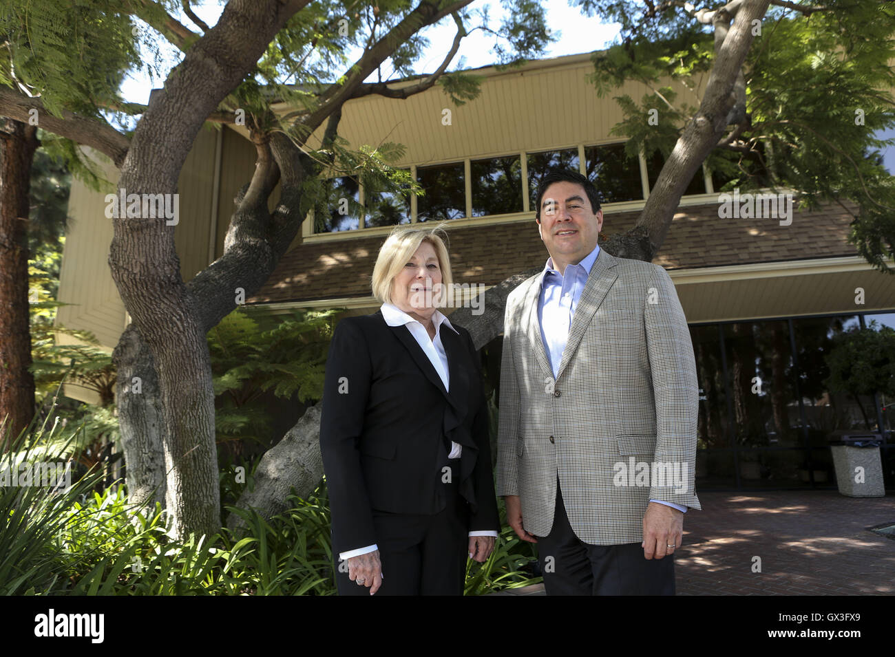 Los Angeles, California, USA. 22nd Aug, 2016. Carole Glodney, president ...