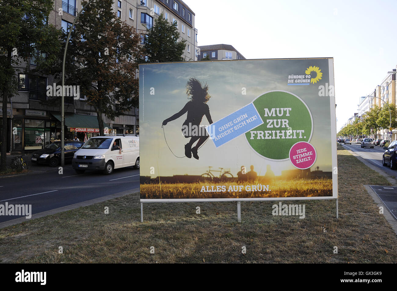 15 September 2016-Billboards posters and banner with Germany ...