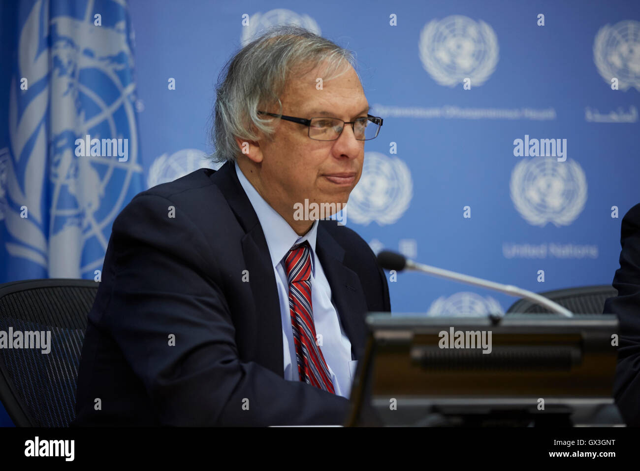 New York, United States. 15th Sep, 2016. US: UN briefing Dan Shepard UN ...