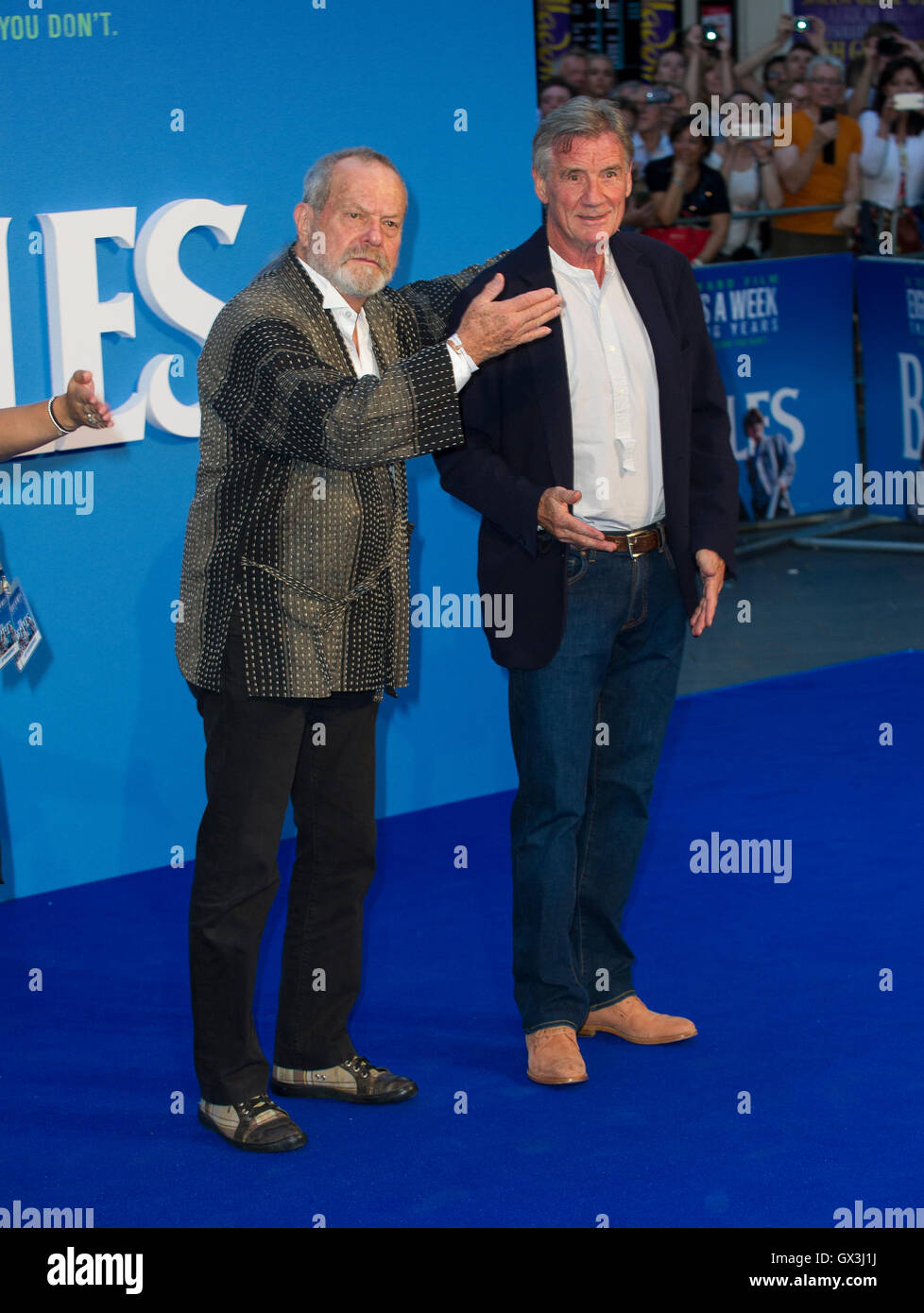 London, UK. 15th September, 2016. Terry Gilliam and Michael Palin ...