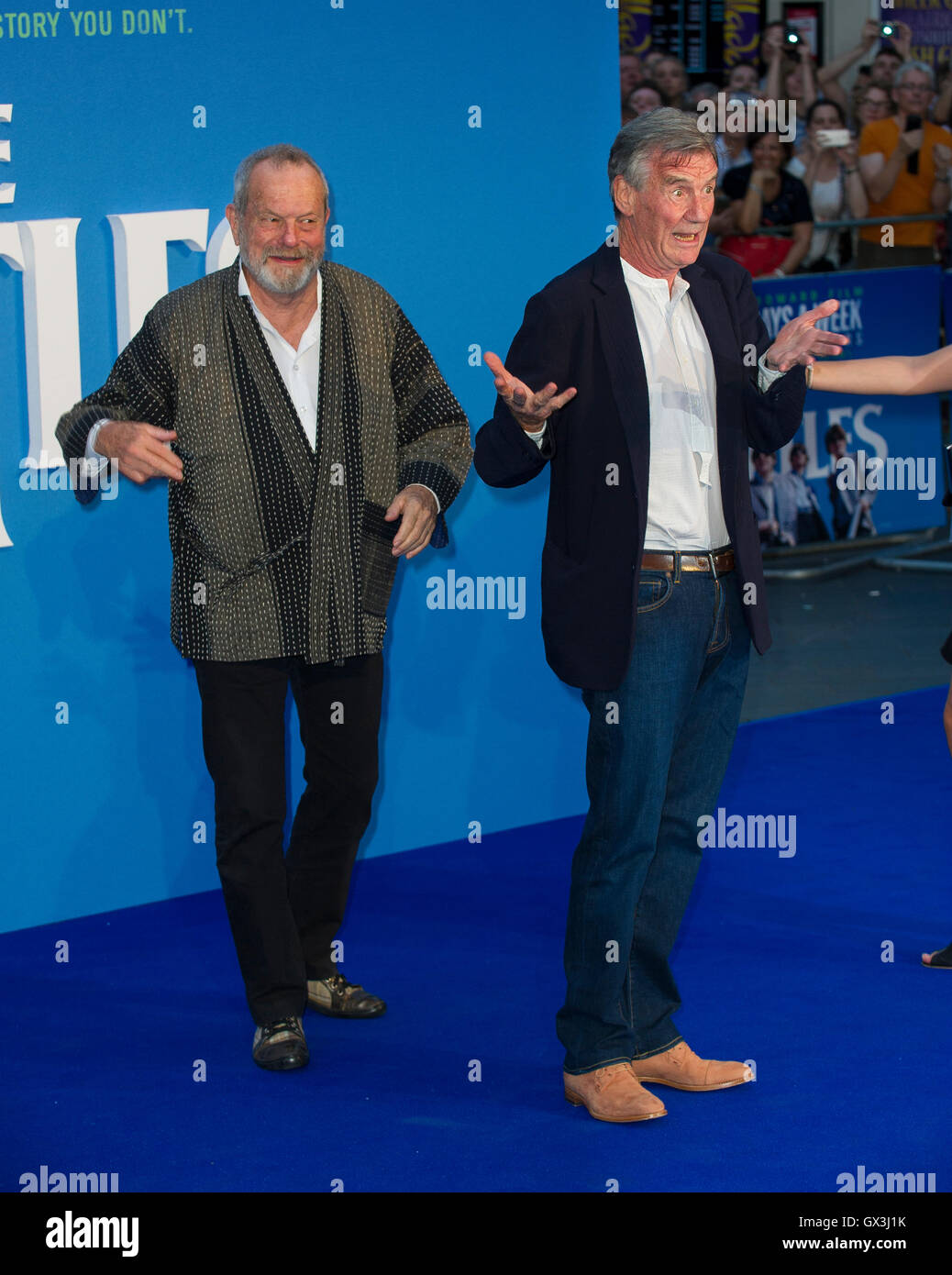 London, UK. 15th September, 2016. Terry Gilliam and Michael Palin ...