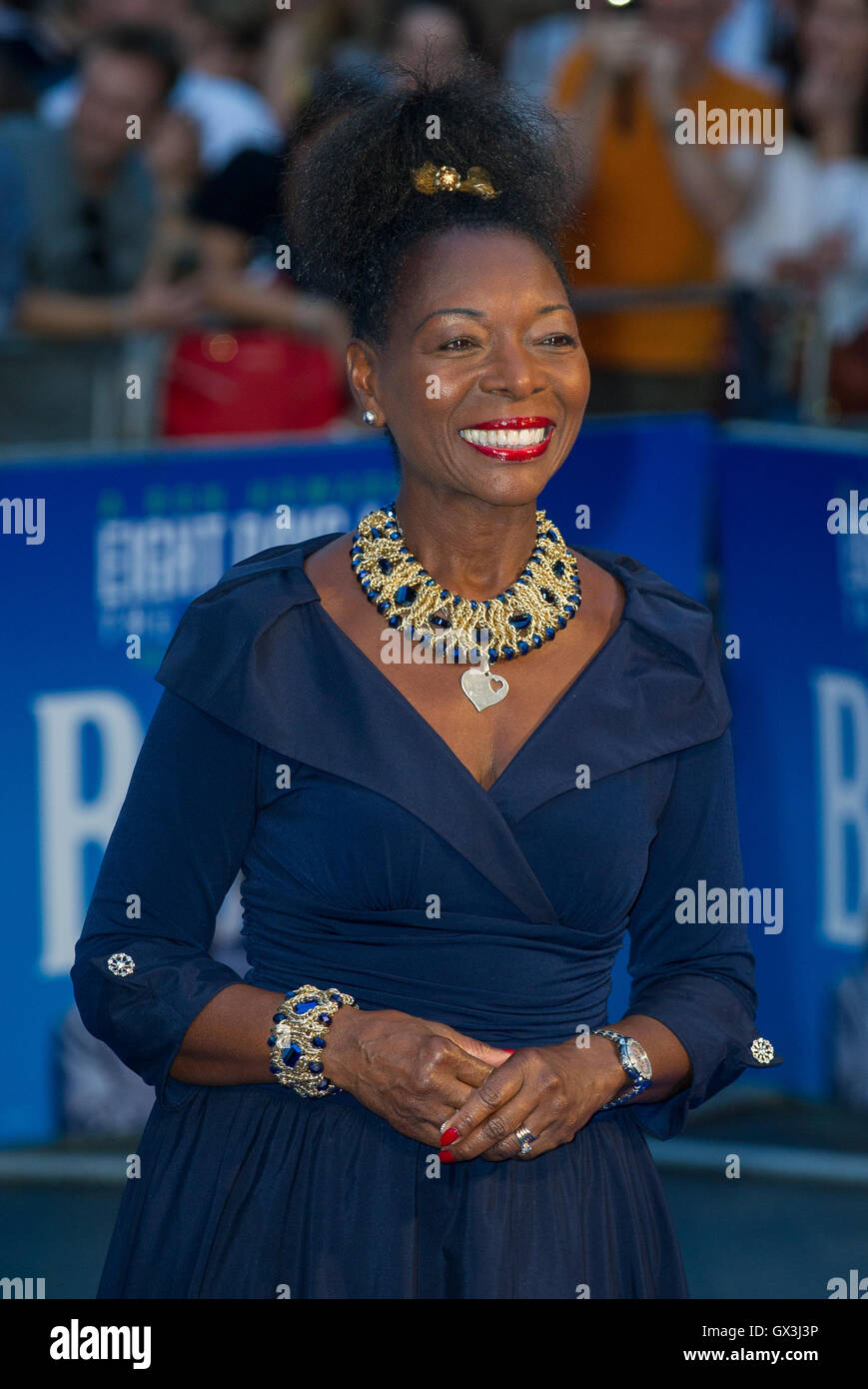 London, UK. 15th September, 2016. Floella Benjamin attends the World ...