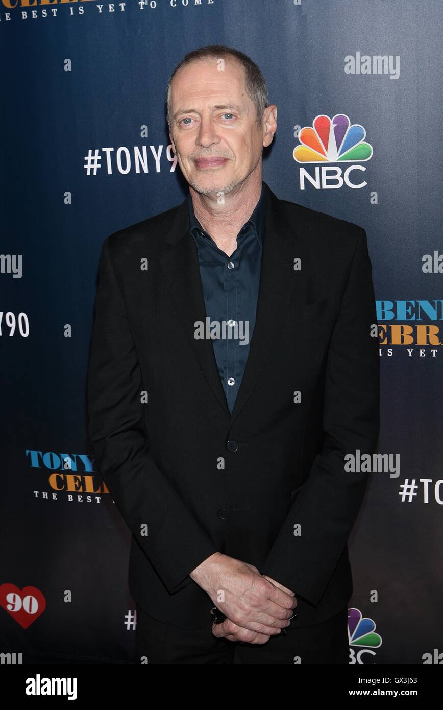 New York, USA. 15th September, 2016. Steve Buscemi at Tony Bennett ...