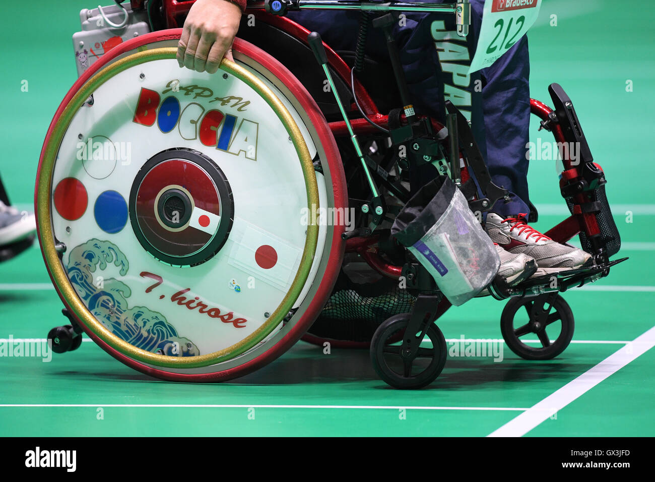 Rio de Janeiro, Brazil. 15th Sep, 2016. General view Boccia ...