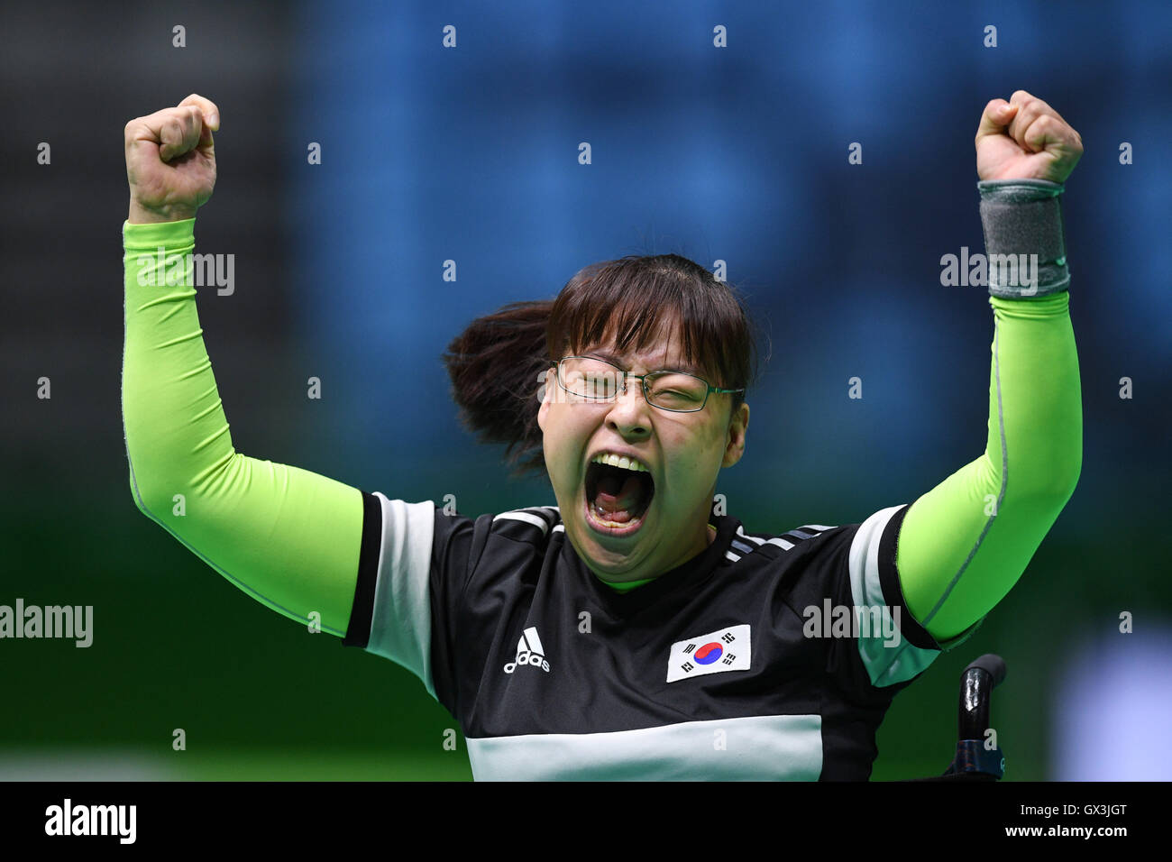 Rio de Janeiro, Brazil. 15th Sep, 2016. Jeong So Yeong (KOR) Boccia ...