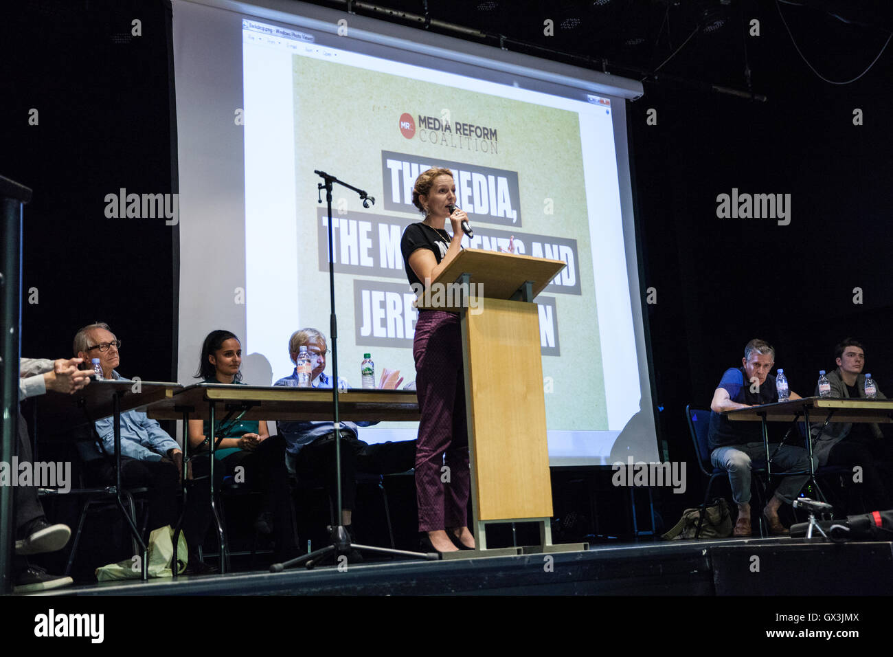 London, UK. 15th September, 2016. Angela Towers, feminist and No More ...