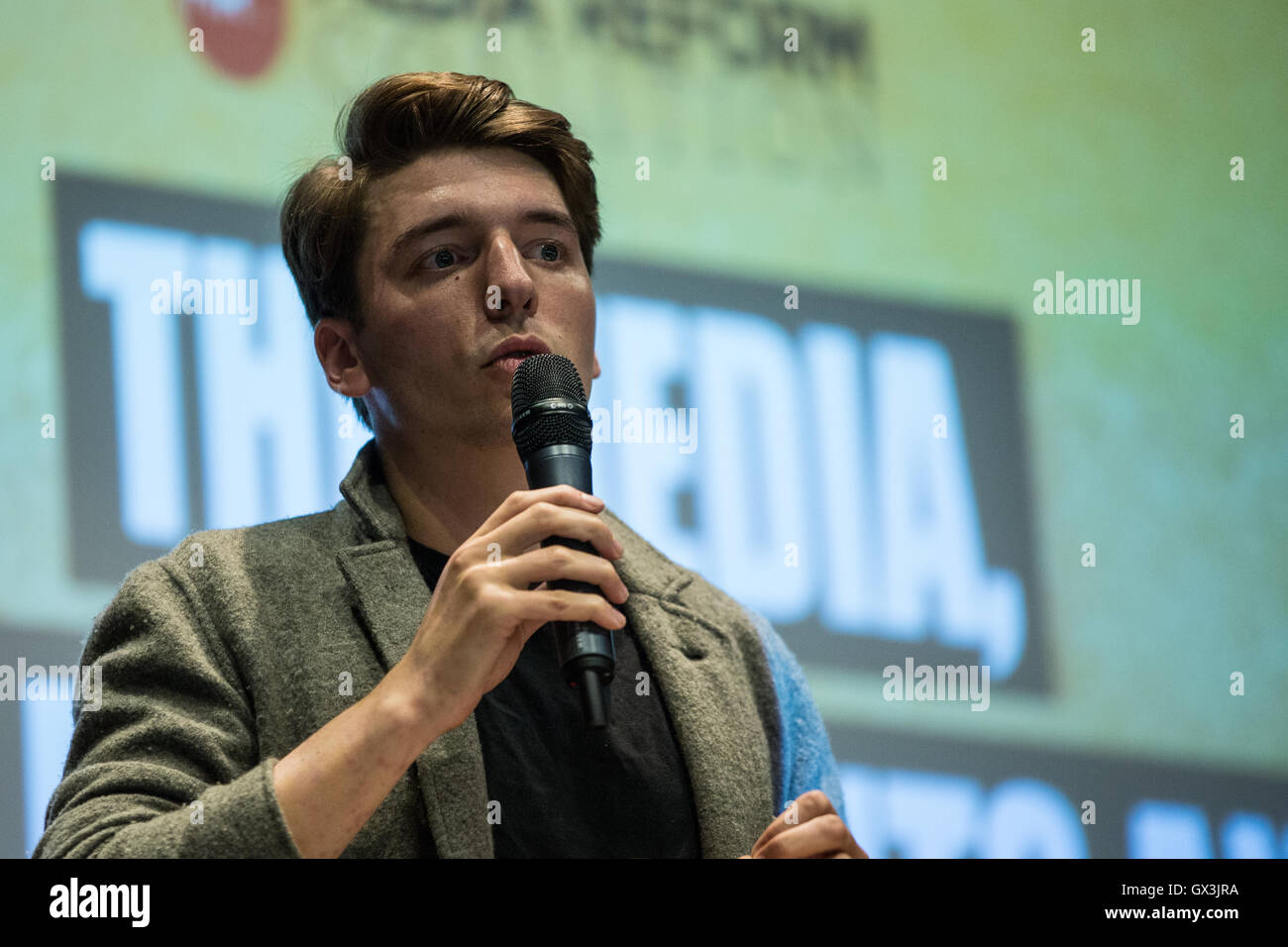 James schneider and jeremy corbyn hi-res stock photography and images ...