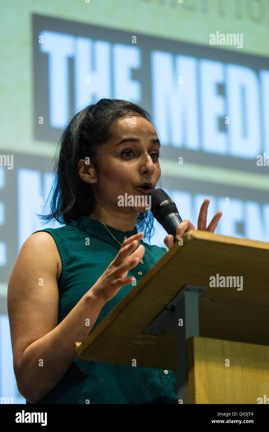 London, UK. 15th September, 2016. Kam Sandhu, founder of RealFare ...