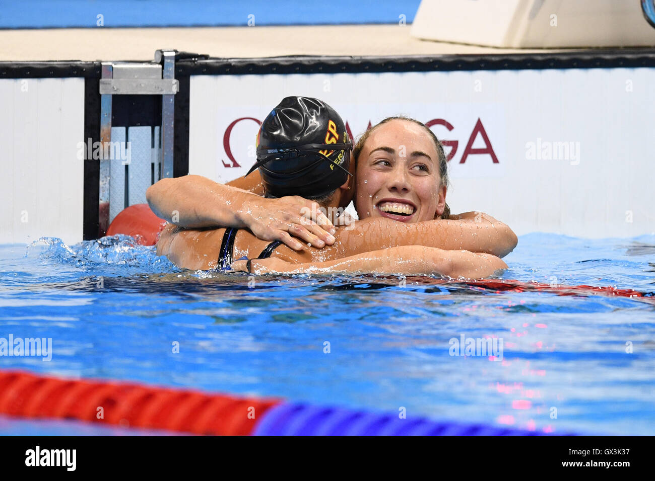 Rio de Janeiro, Brazil. 15th Sep, 2016. (L-R) Teresa Perales (ESP ...