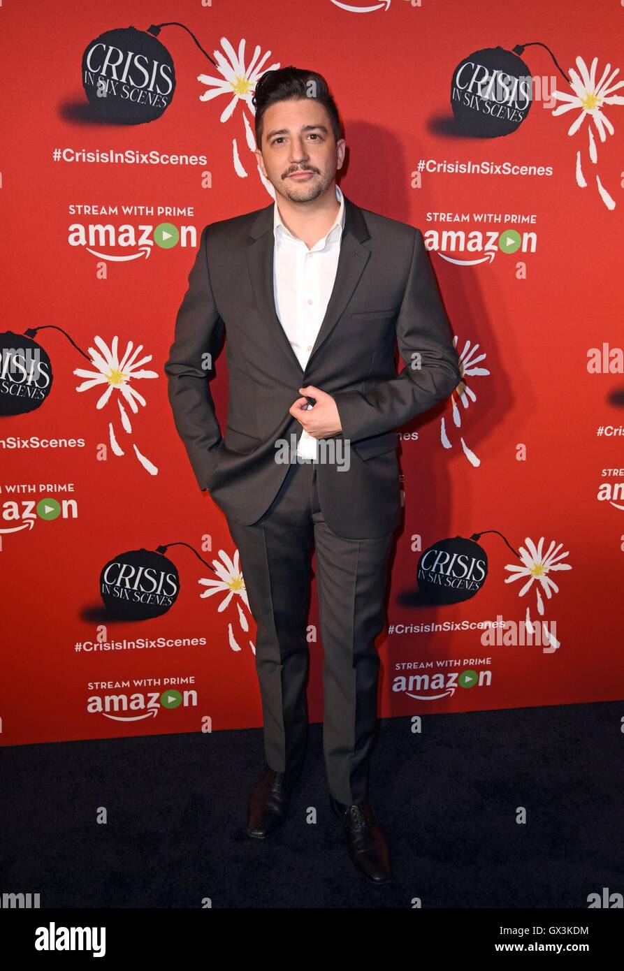 New York, NY, USA. 15th Sep, 2016. John Magaro at arrivals for Amazon ...