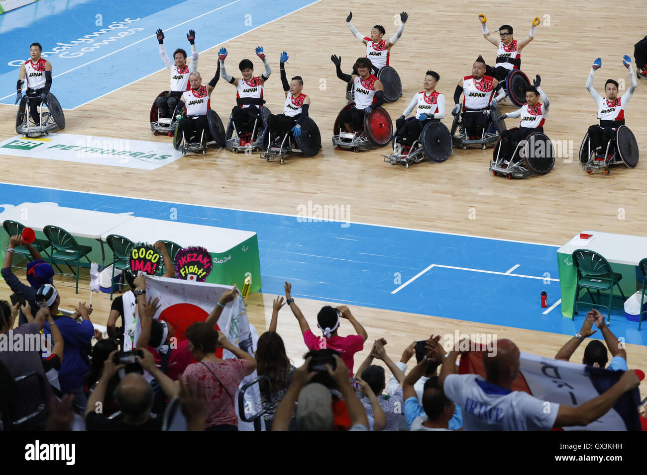 Rio de Janeiro, Brazil. 15th Sep, 2016. Japan team group (JPN ...