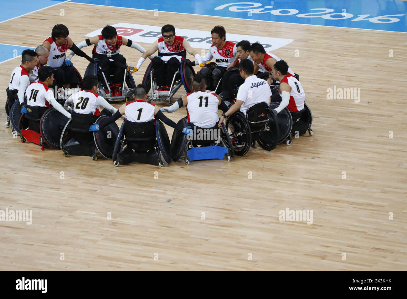 Rio de Janeiro, Brazil. 15th Sep, 2016. Japan team group (JPN ...