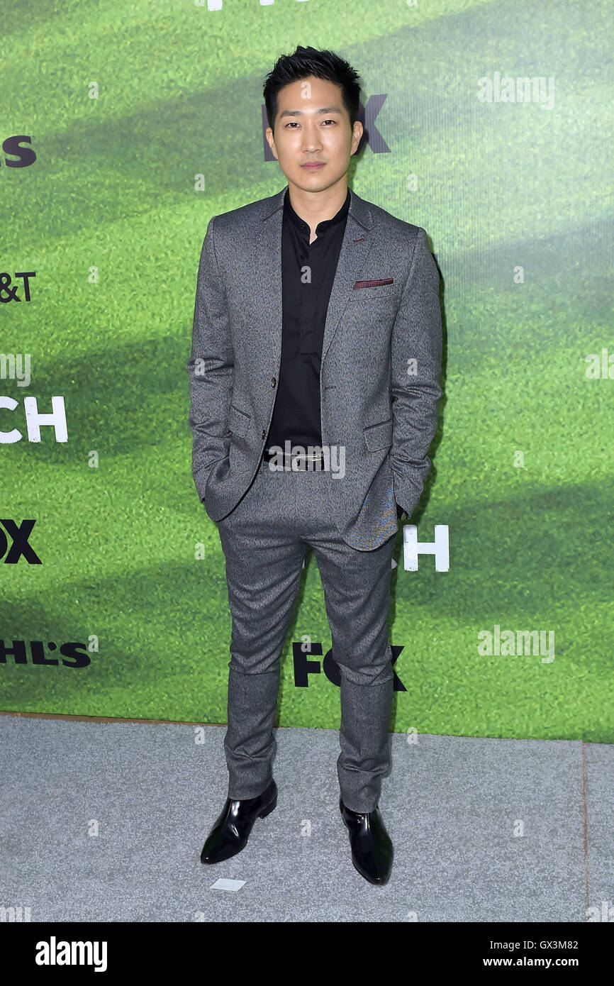 Los Angeles, California. 13th Sep, 2016. Tim Jo attends the premiere of ...