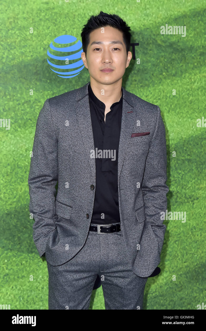 Los Angeles, California. 13th Sep, 2016. Tim Jo attends the premiere of ...