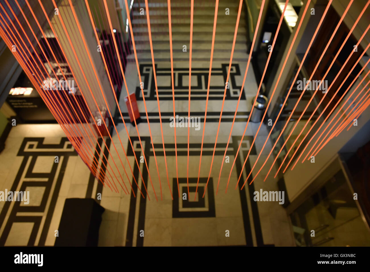 V&A, London, UK. 16th September 2016. THE GREEN ROOM by GLITHERO ...