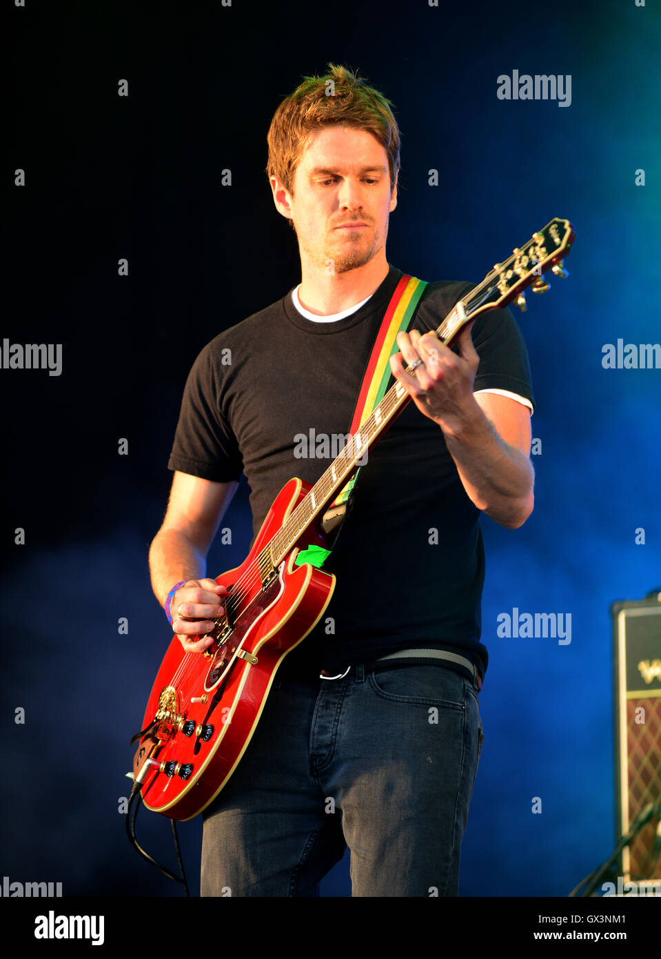 Reef at The Big Feastival at Alex James' Farm August, 2016 in Kingham ...