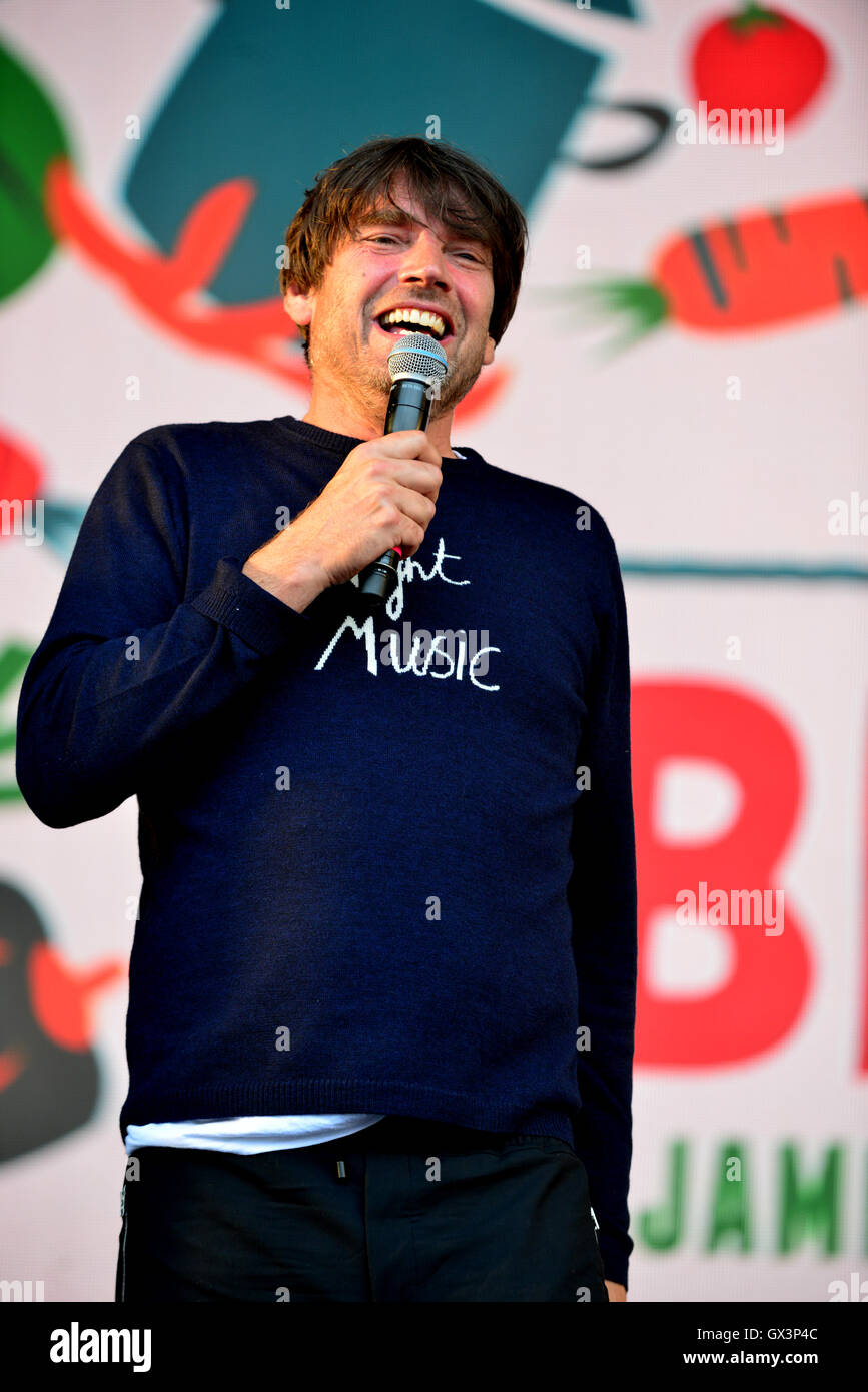 Alex James at The Big Feastival at Alex James' Farm August, 2016 in ...