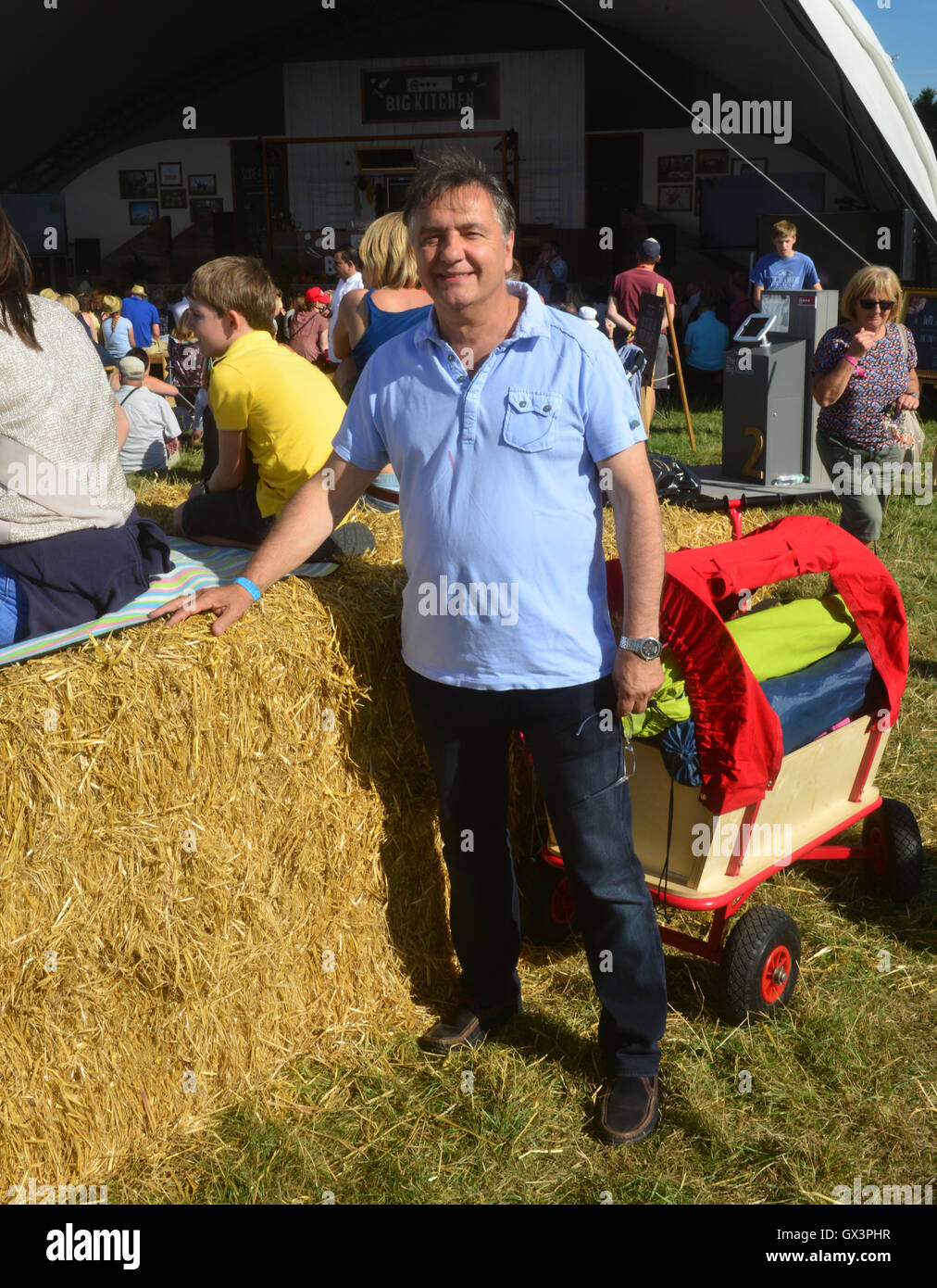Raymond Blanc at The Big Feastival at Alex James' Farm August, 2016 in ...