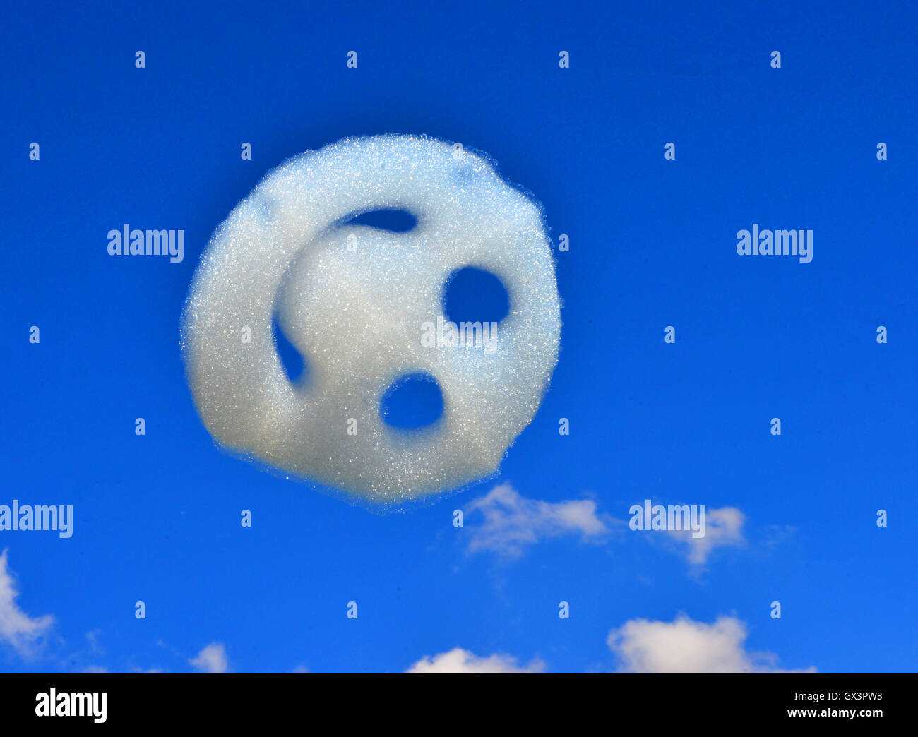 smilie face bubbles at The Big Feastival at Alex James' Farm August ...
