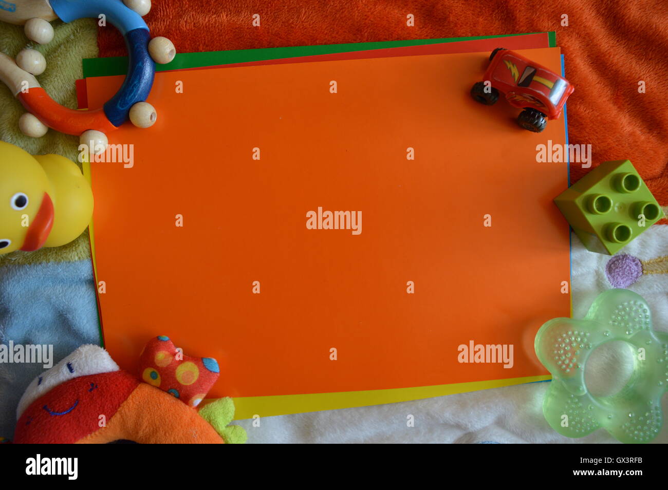 Toddler/Baby Greeting Card Stock Photo - Alamy