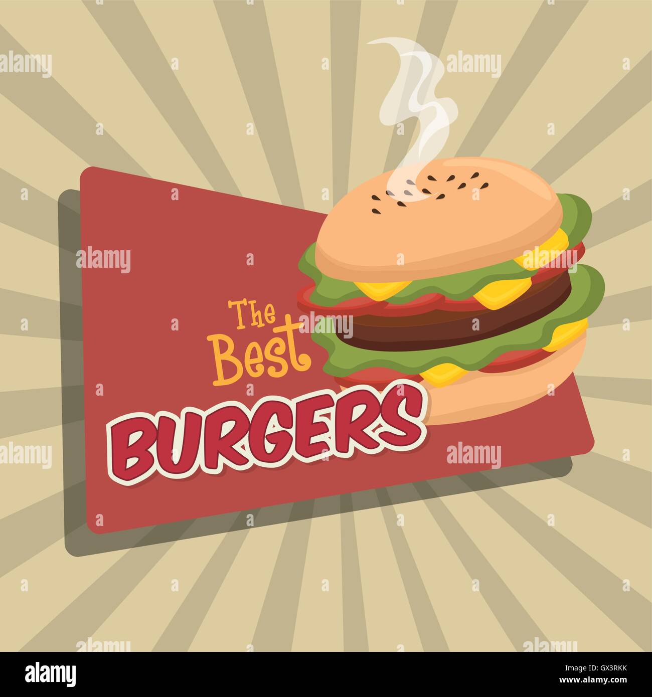 cartoon fast food design design Stock Vector Image & Art - Alamy