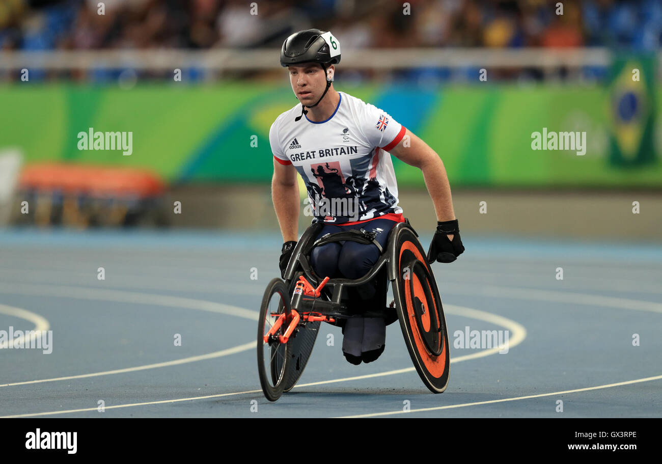Great Britain's Isaac Towers after the Men's 800 metres - T34 Final at ...