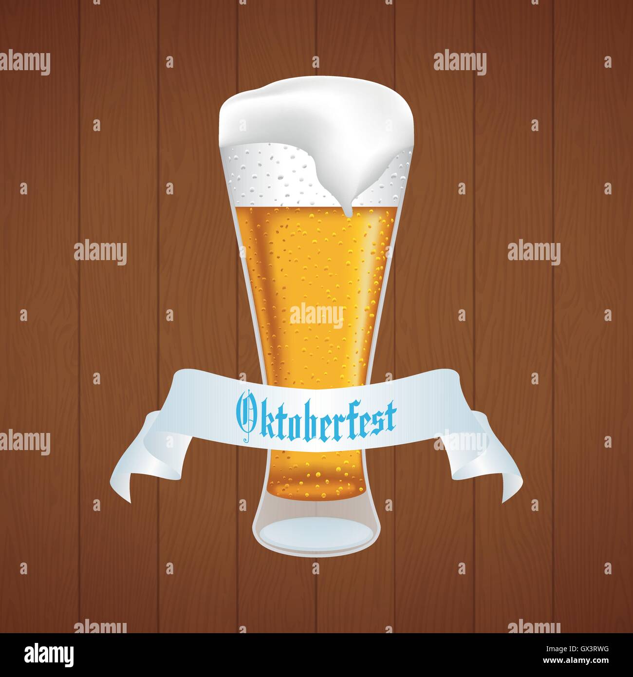 Cute Oktoberfest label Stock Vector Image & Art - Alamy
