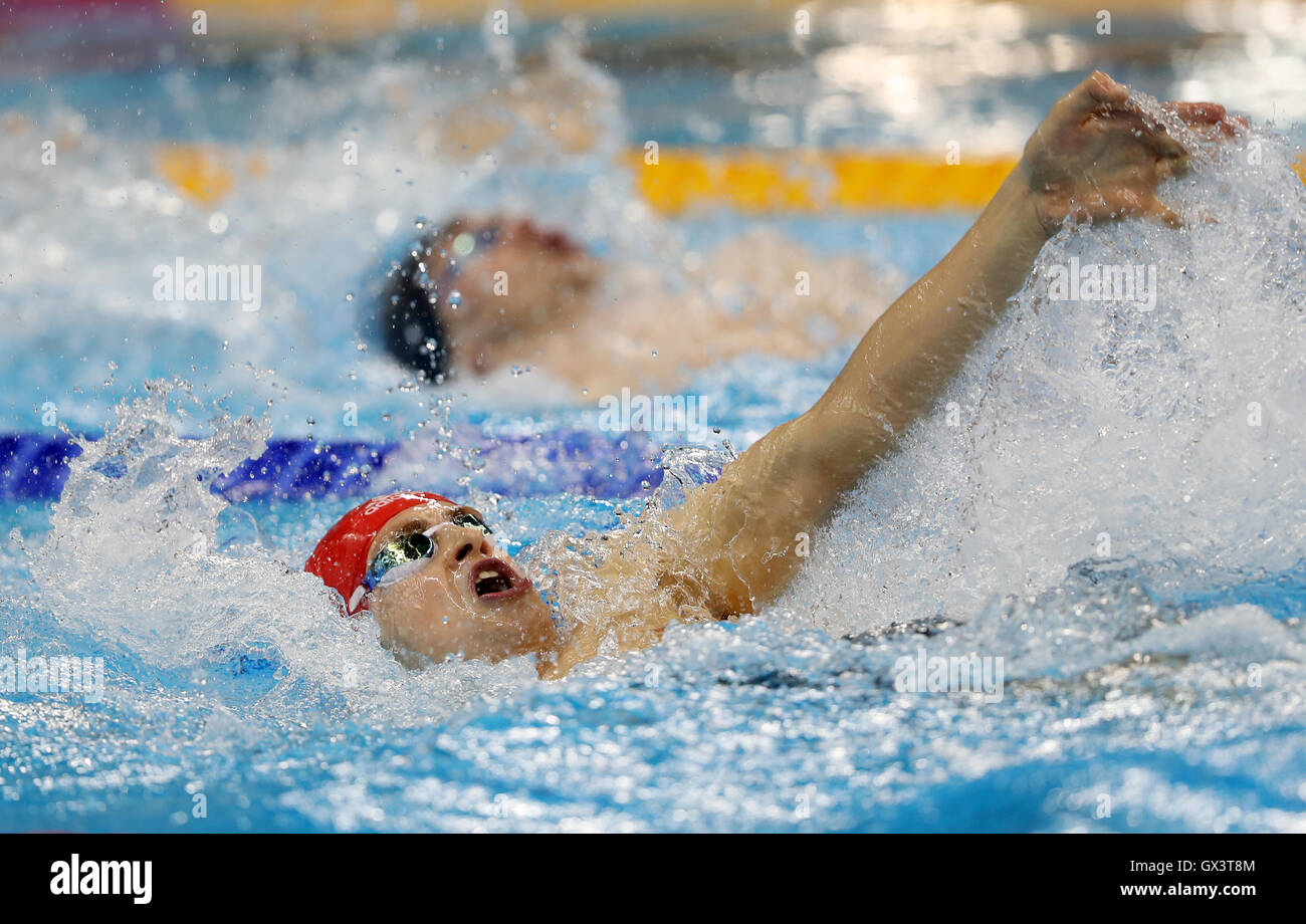 Great Britain's Stephen Clegg in action during the Men's 100 metres ...