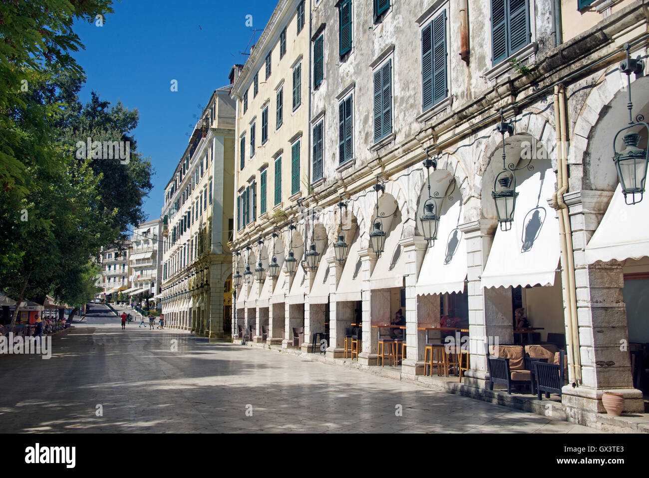 Liston corfu hi-res stock photography and images - Alamy