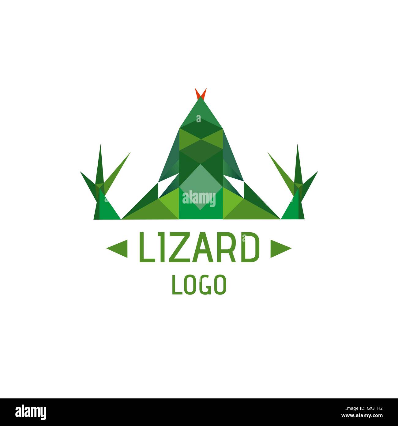 Lizard polygon Stock Vector Images - Alamy