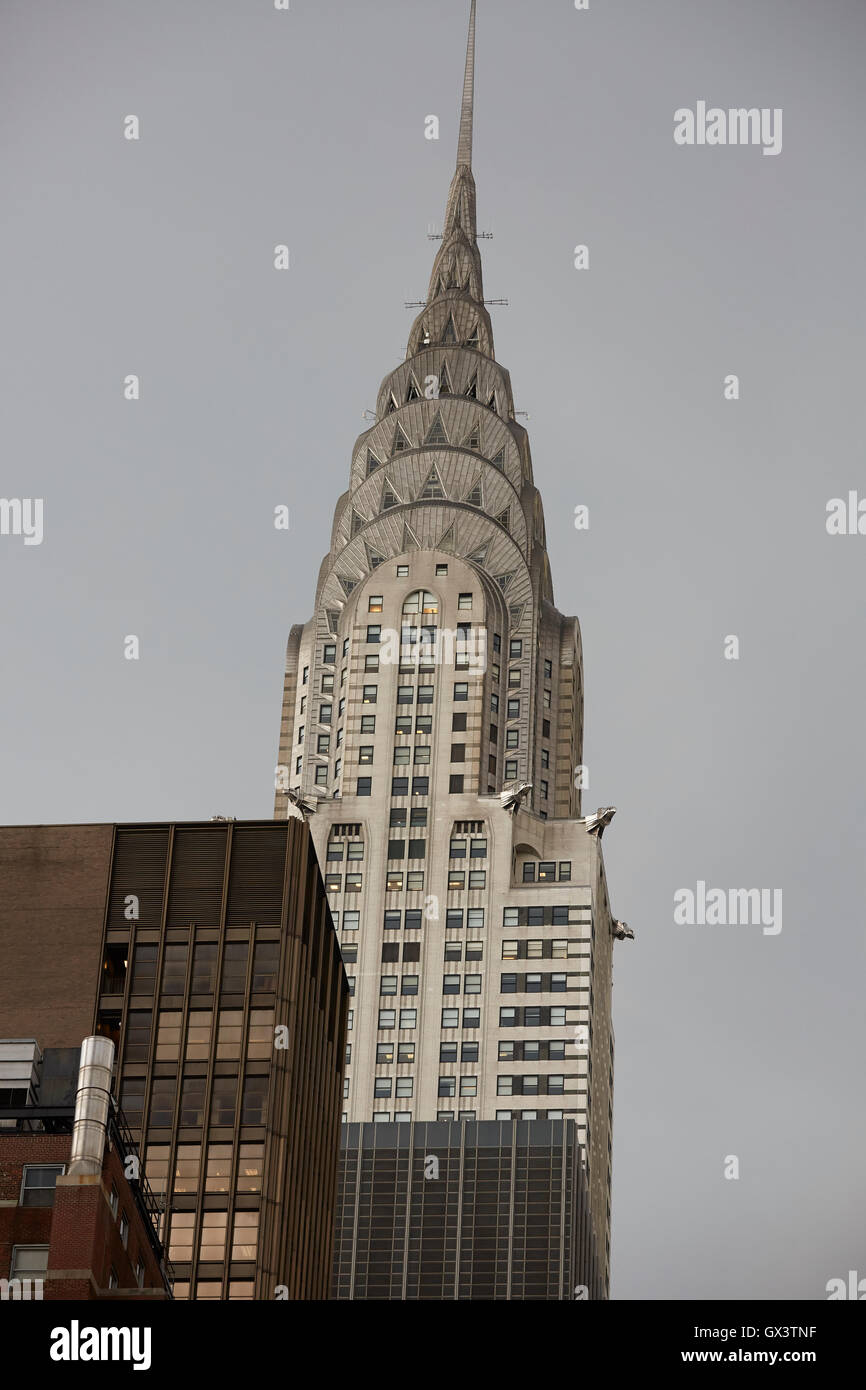 The Chrysler Building is an Art Deco-style skyscraper located on the ...