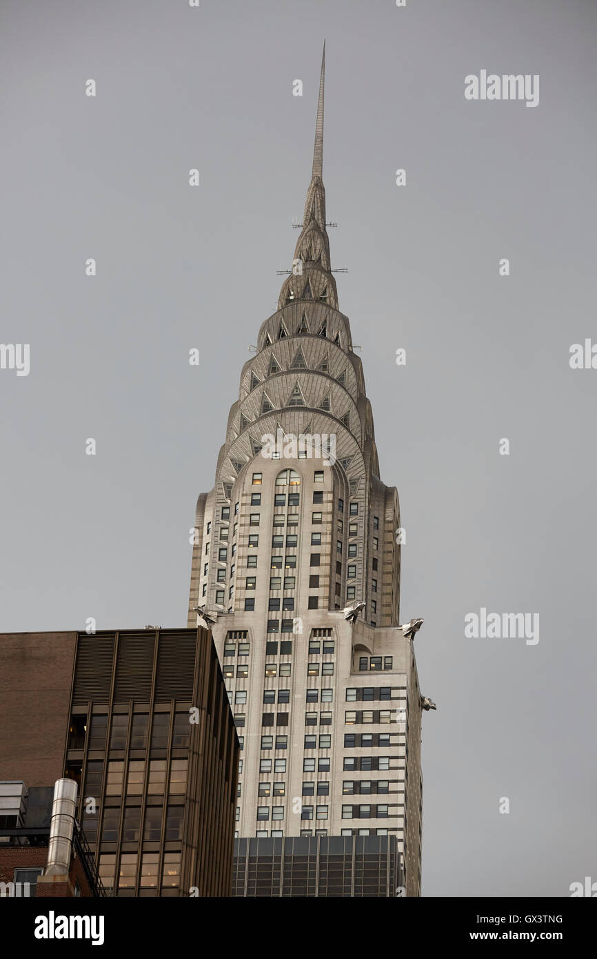 The Chrysler Building is an Art Deco-style skyscraper located on the ...