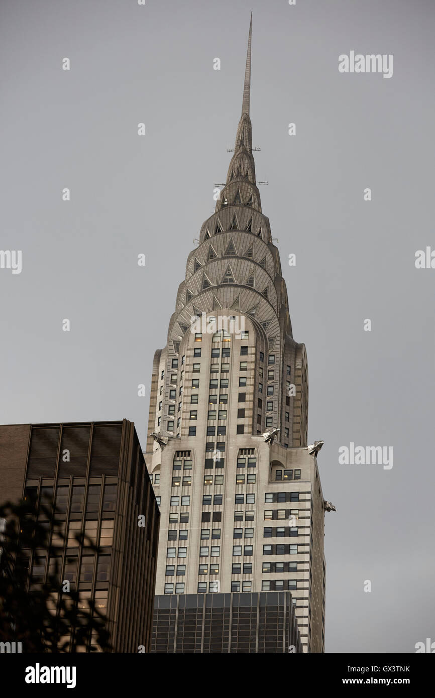The Chrysler Building is an Art Deco-style skyscraper located on the ...