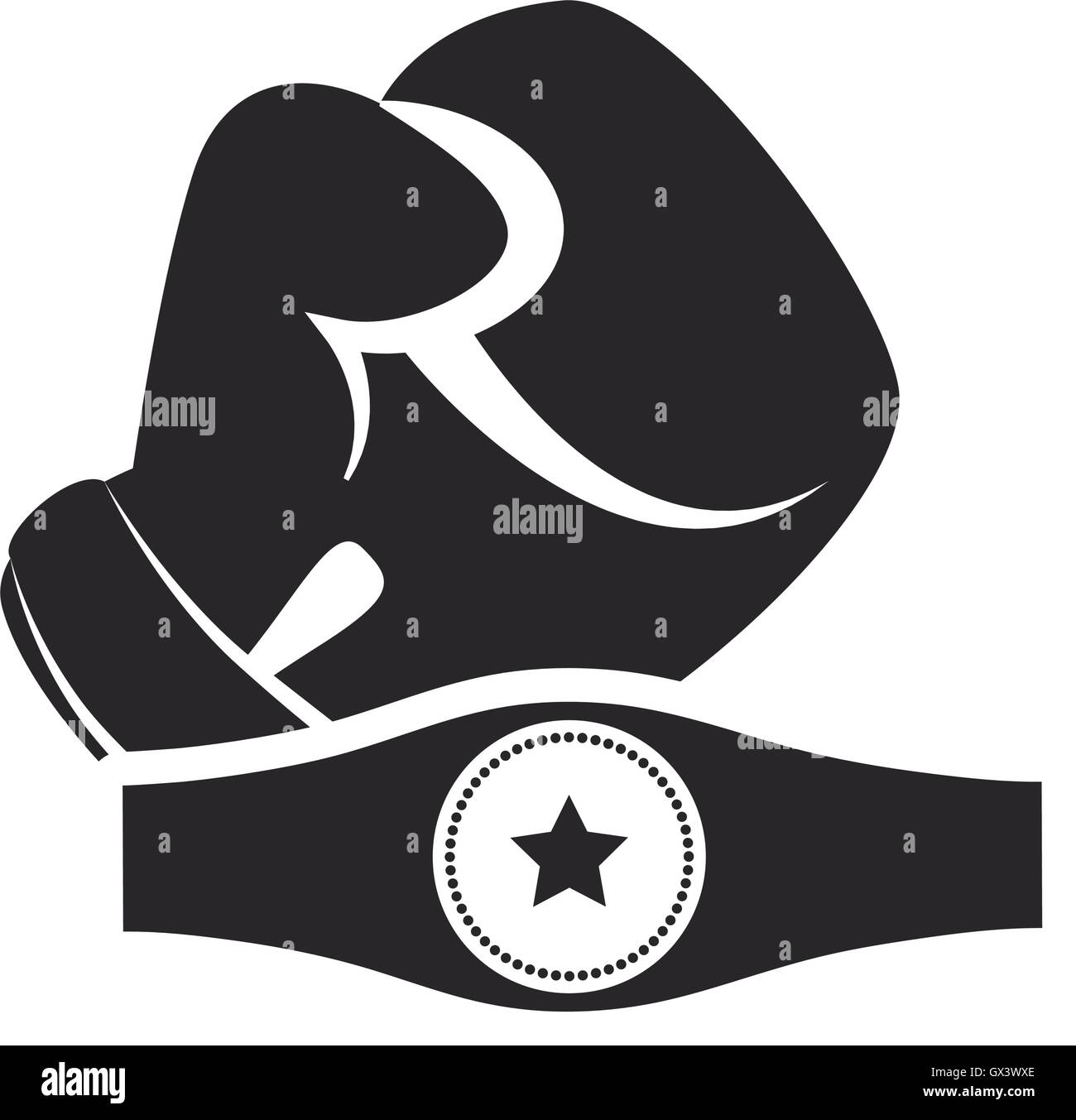 Implement of Boxing sport design Stock Vector Image & Art - Alamy