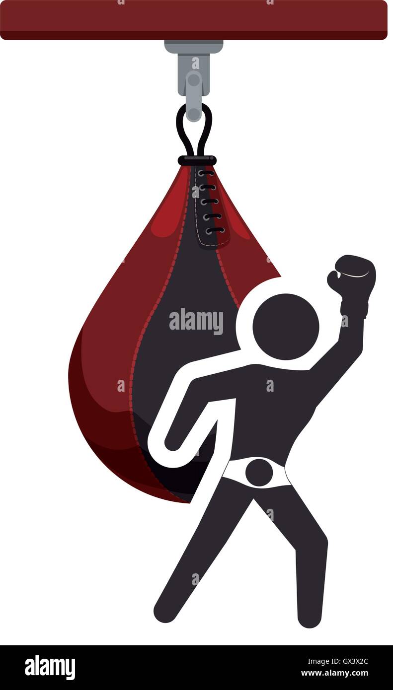 Implement of Boxing sport design Stock Vector Image & Art - Alamy
