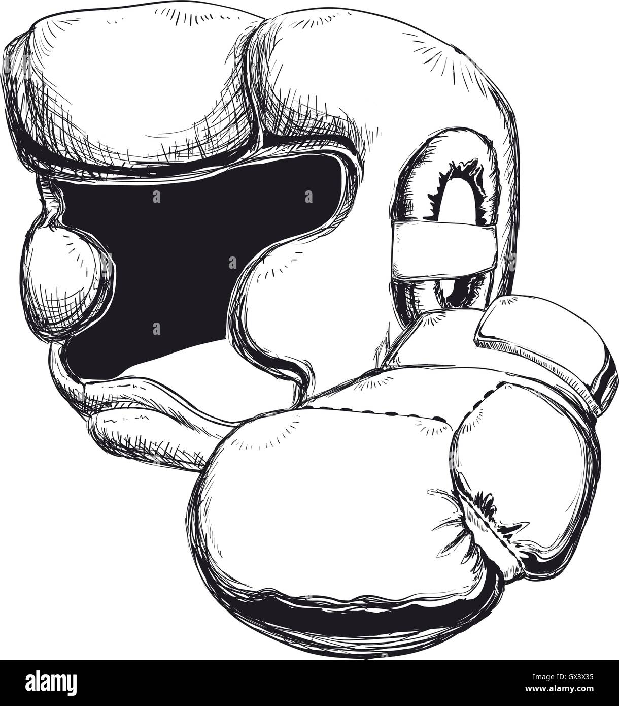 Implement of Boxing sport design Stock Vector Image & Art - Alamy