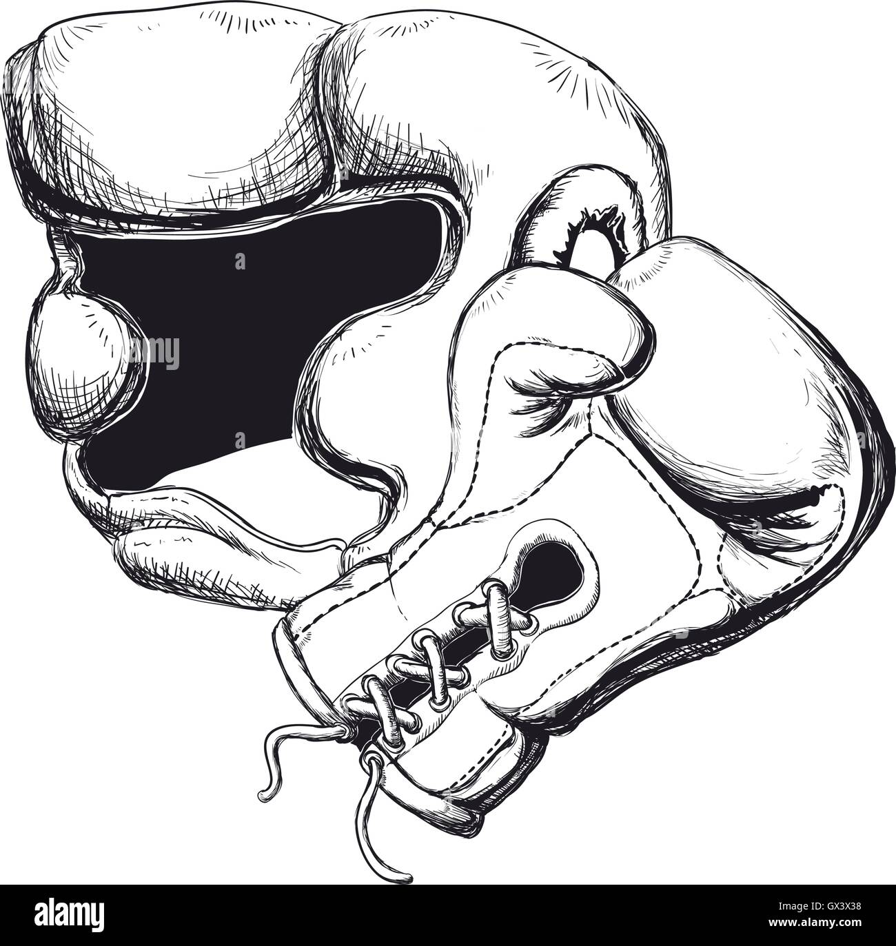Implement of Boxing sport design Stock Vector Image & Art - Alamy