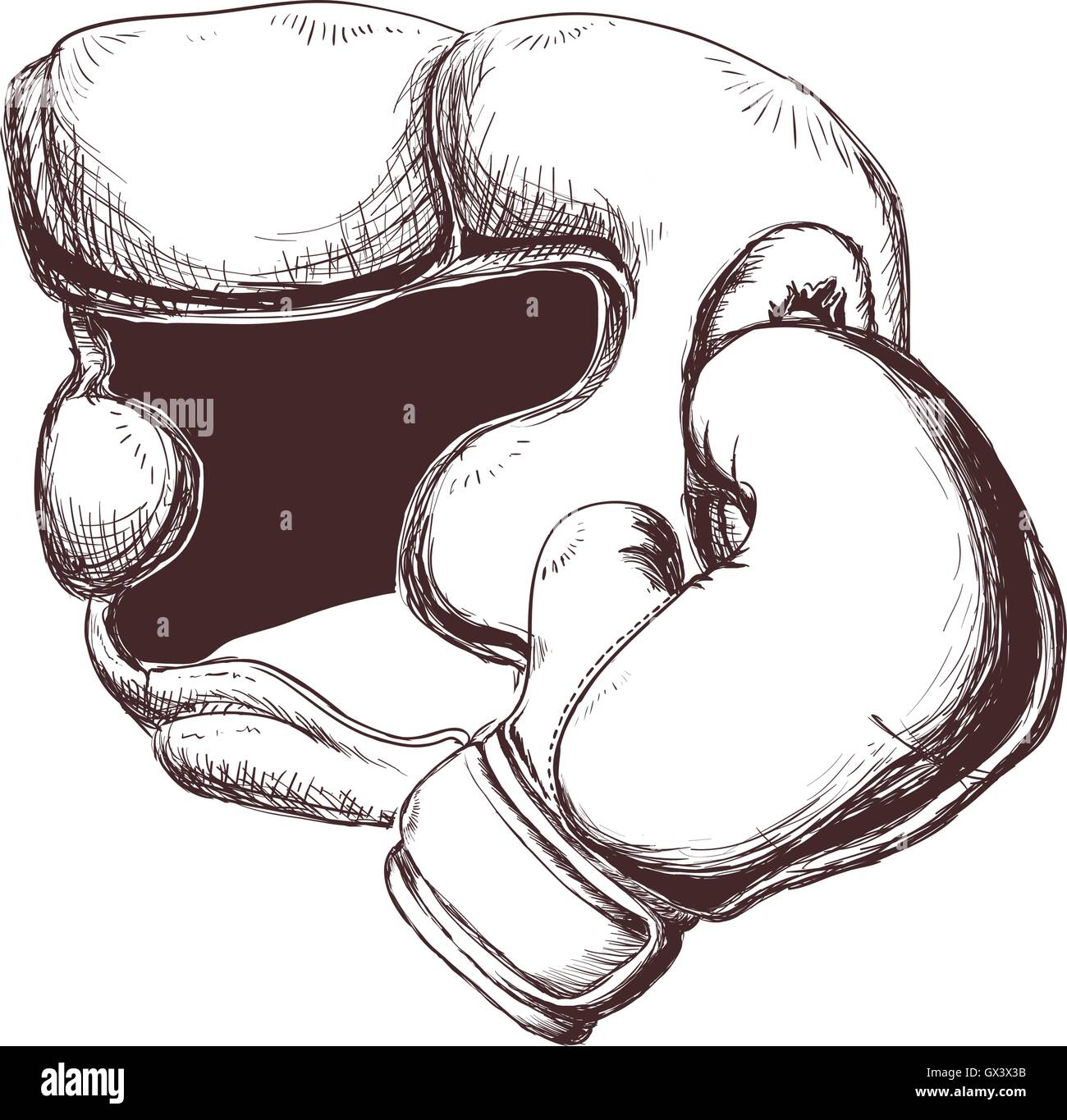 Implement of Boxing sport design Stock Vector Image & Art - Alamy