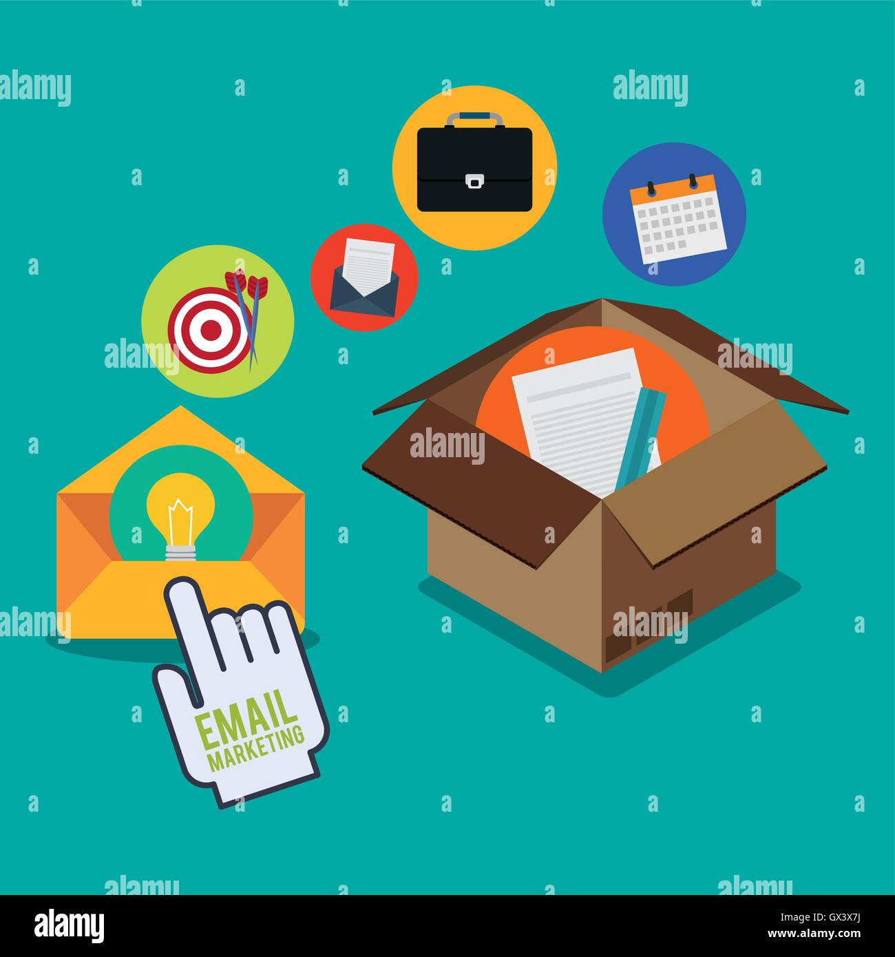 Communication envelope cursor media hi-res stock photography and images ...