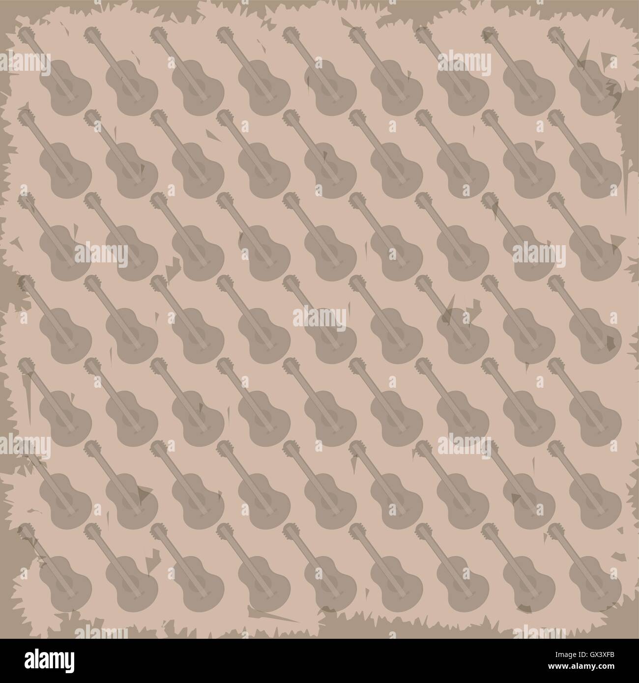 guitar pattern background image Stock Vector Image & Art - Alamy