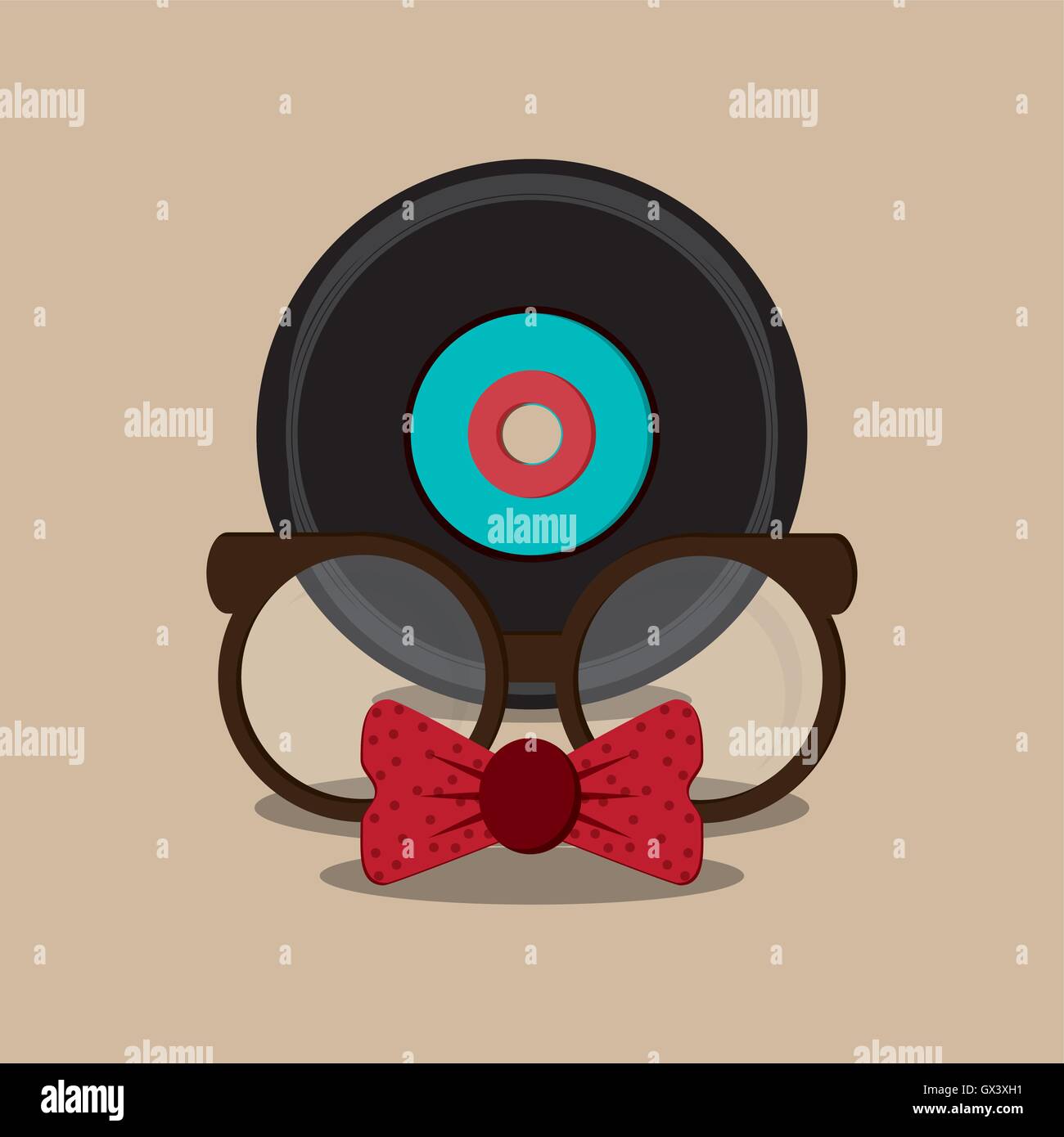 hipster style objects image Stock Vector Image & Art - Alamy