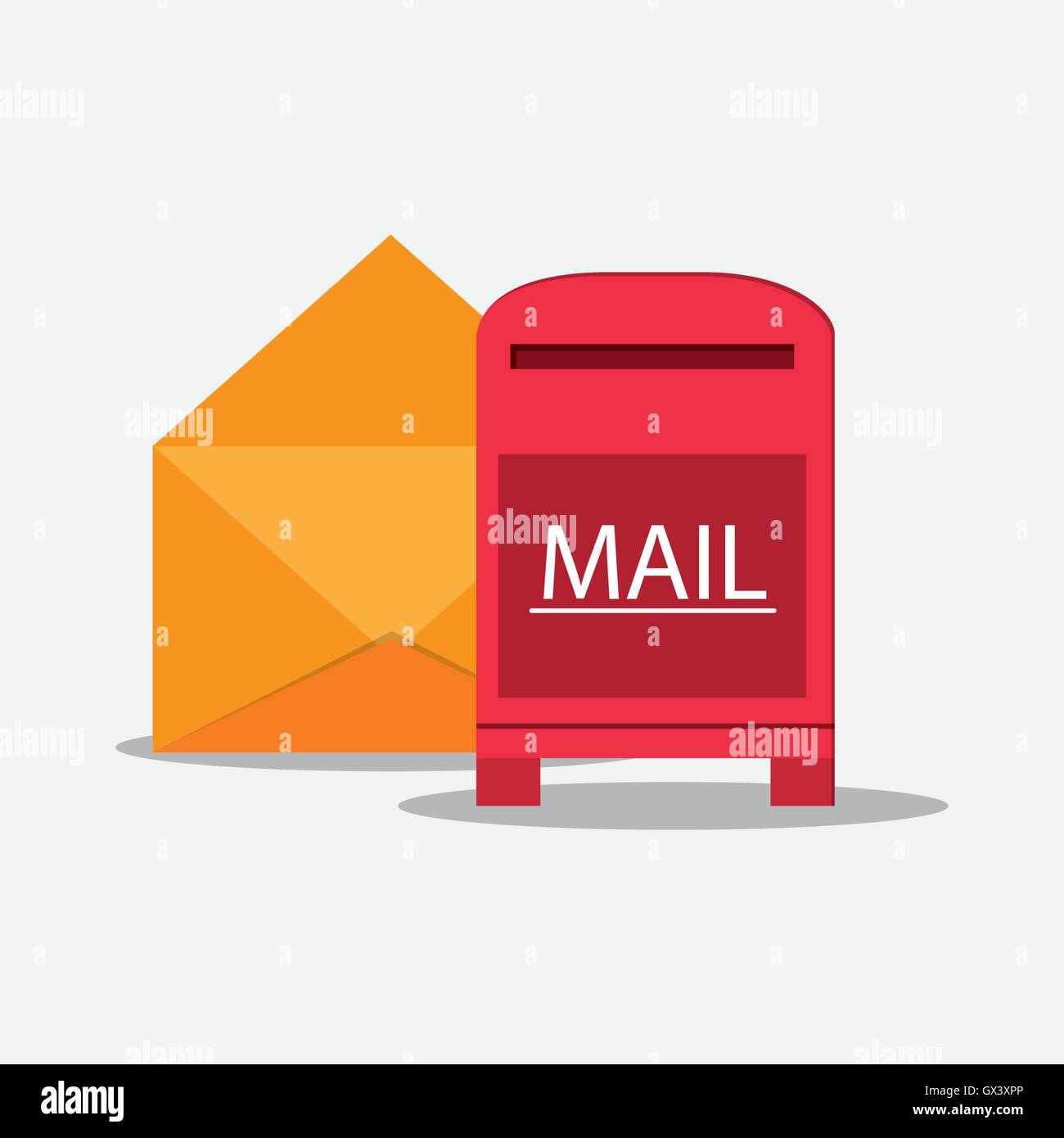 mail messaging related icons Stock Vector Image & Art - Alamy