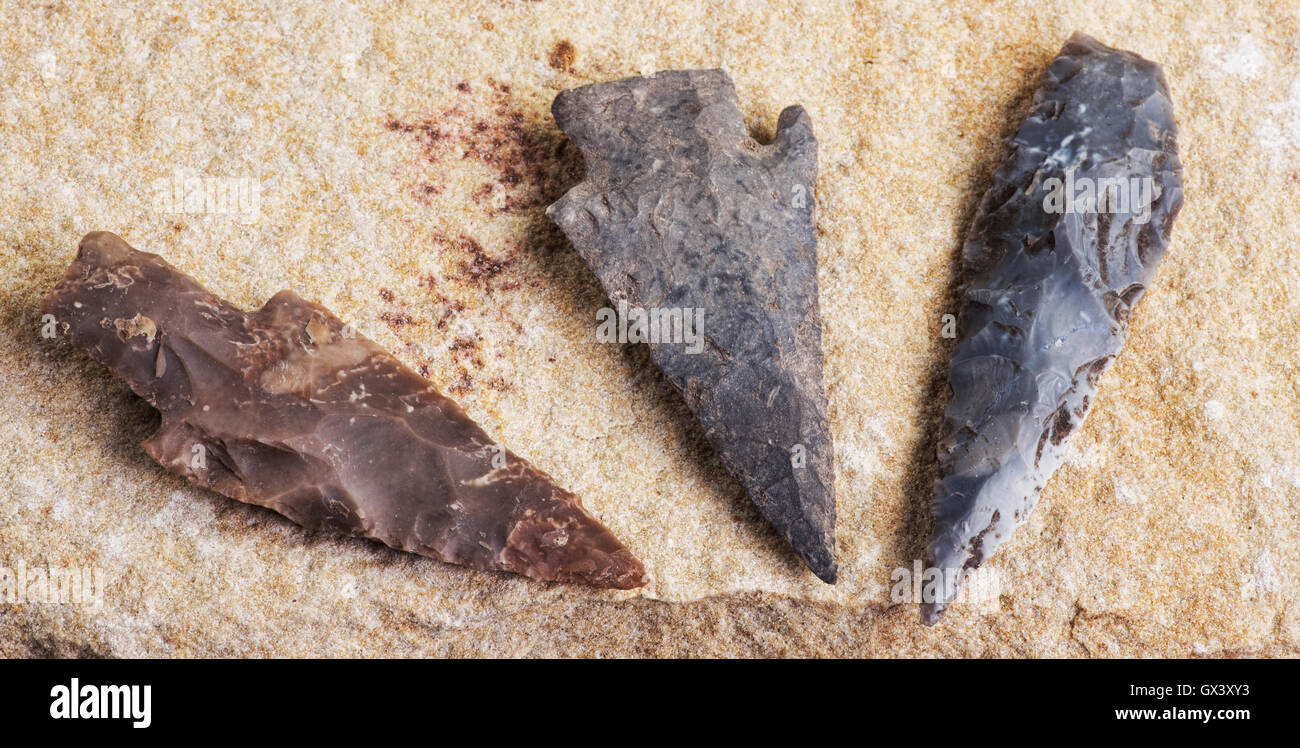 Native american arrowhead hi-res stock photography and images - Alamy
