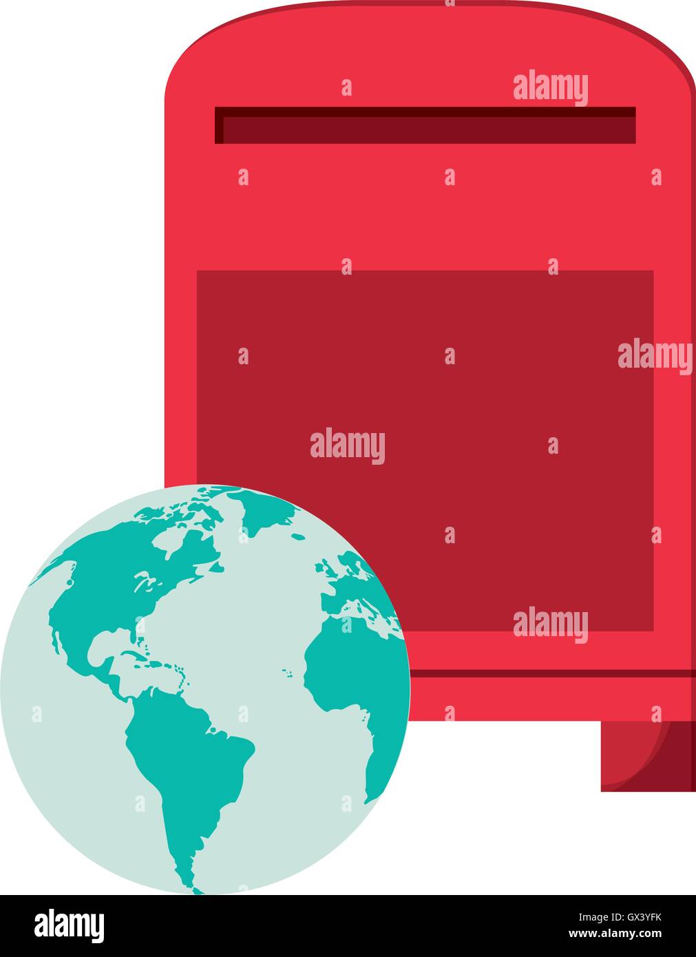 Globe mailbox hi-res stock photography and images - Alamy