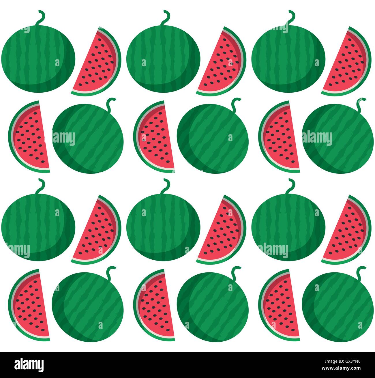 Watermelon fruits background design Stock Vector Image & Art - Alamy