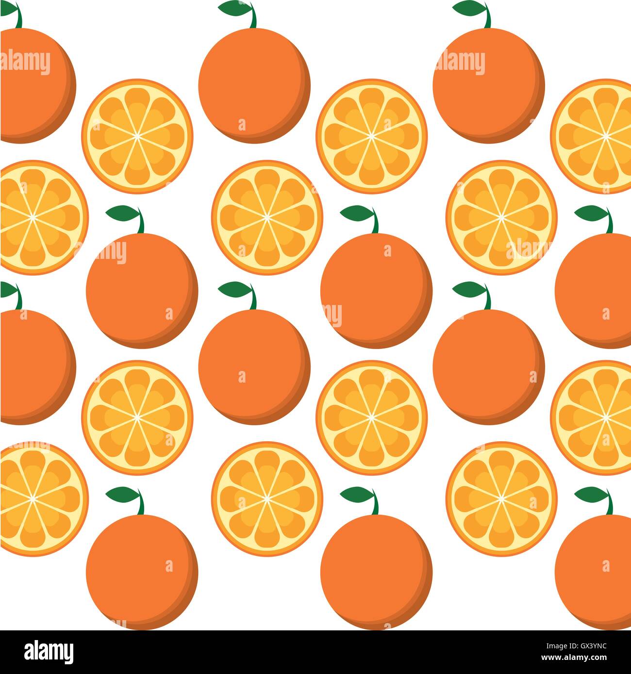 Orange fruits background design Stock Vector Image & Art - Alamy