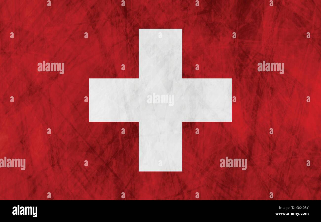Swiss grunge flag vector design background Stock Vector Image & Art - Alamy