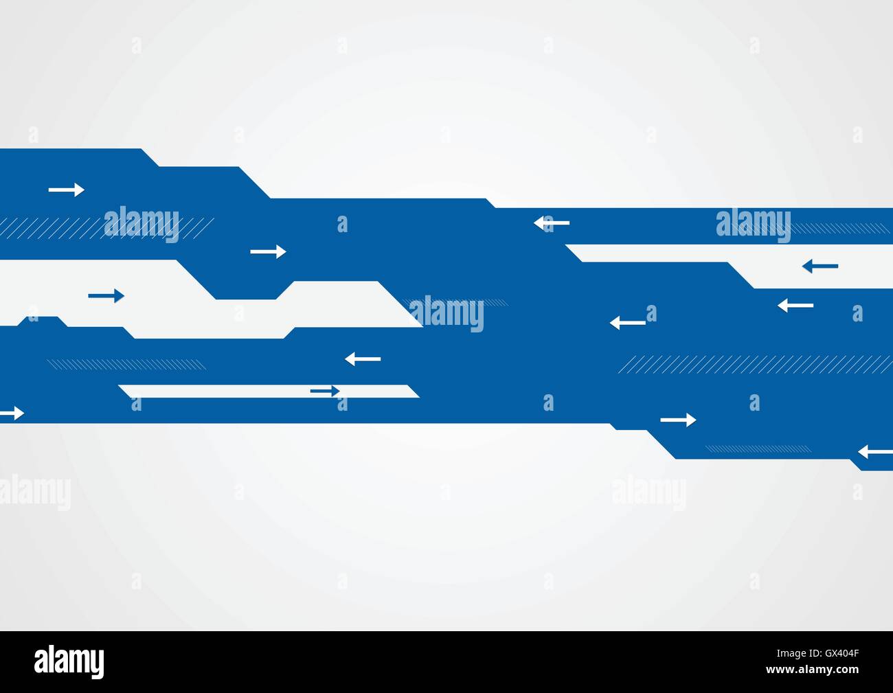 Blue tech minimal abstract background with arrows elements. Vector ...